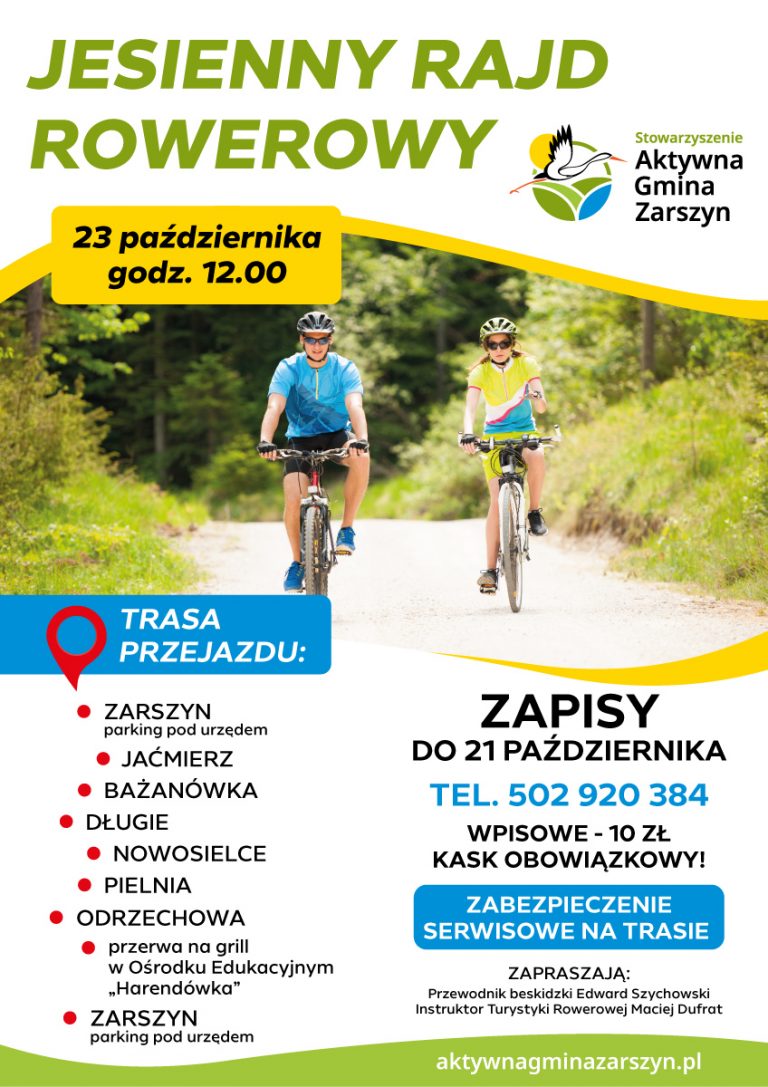Jesienny rajd rowerowy. Trwają zapisy! | Portal Esanok.pl | Telewizja ...